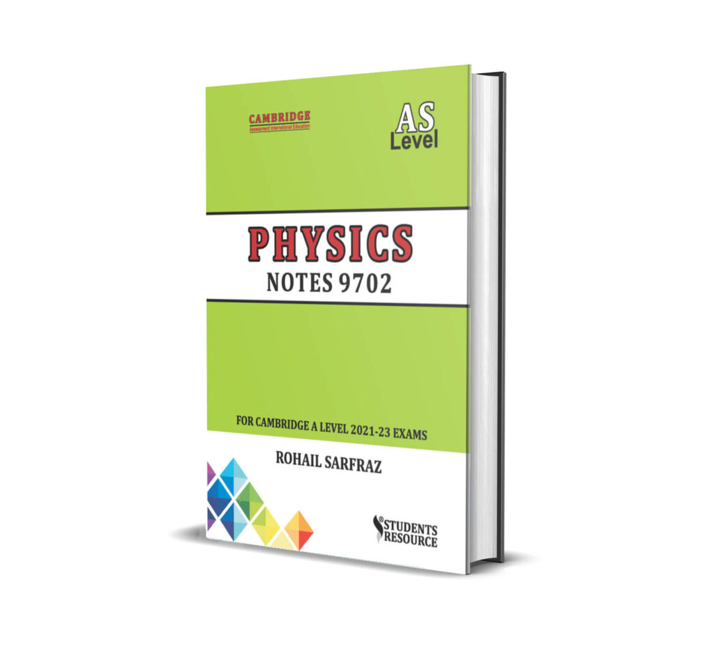 AL 9702 Physics (AS) Notes Edition | Rohail Sarfraz – Hazir Hay | Best ...