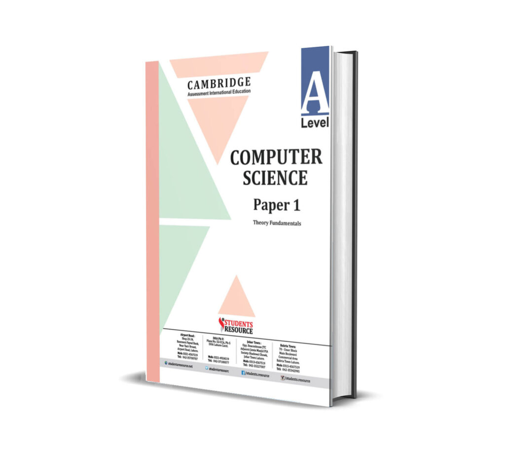 A Level Computer Science 9618 P1 | 2019-2023 | Ring Bind | Mark Scheme ...