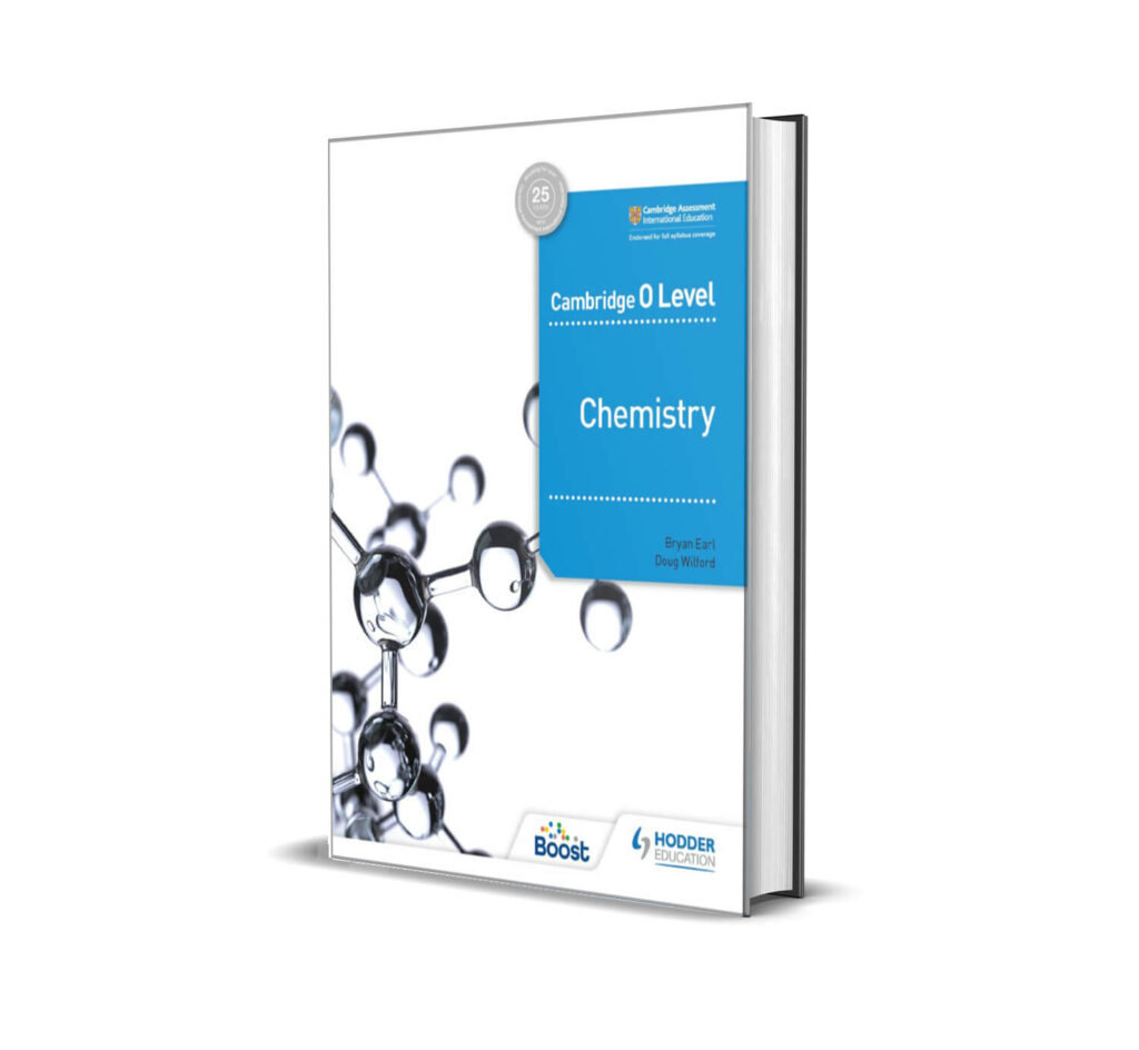 Cambridge O Level Chemistry By | Bryan Earl and Doug Wilford | – Hazir ...