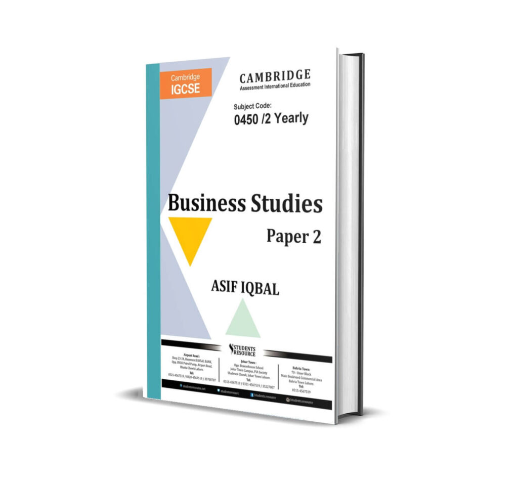 IGCSE Business Studies 0450 Paper 2 Yearly | 2019-2024 | Ring Bind ...