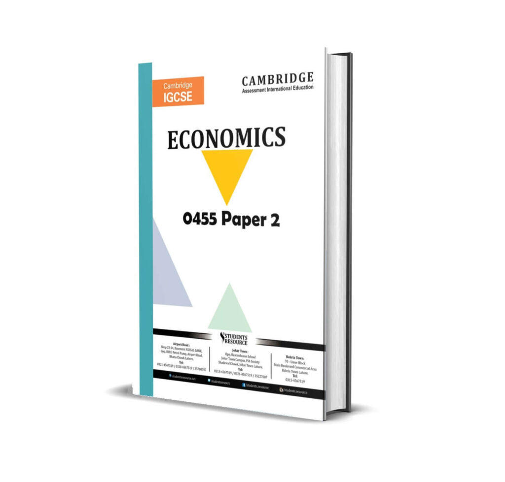 IGCSE Economics 0455 Paper 2 Yearly | 2019-2024 | All Variants | Ring ...