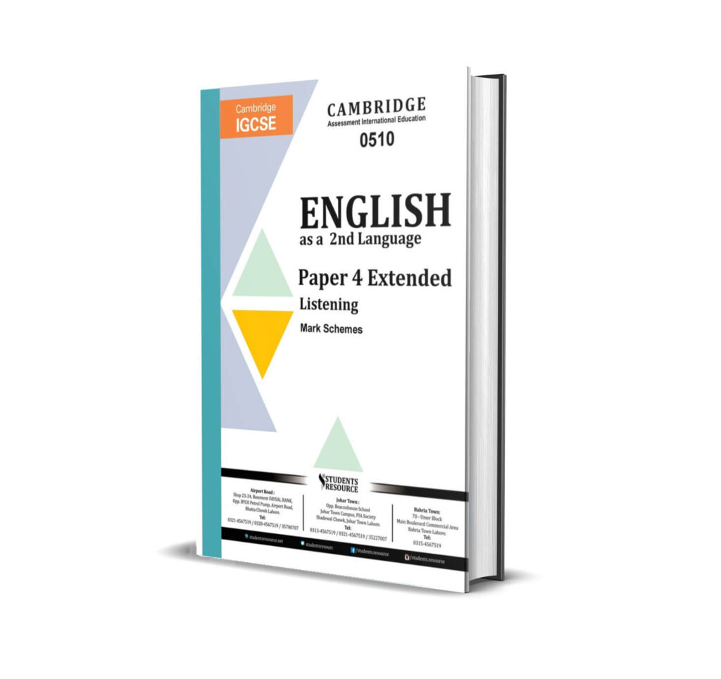 IGCSE English 2nd Language 0510 Paper 4 Extended | Yearly | 2019-2023 ...