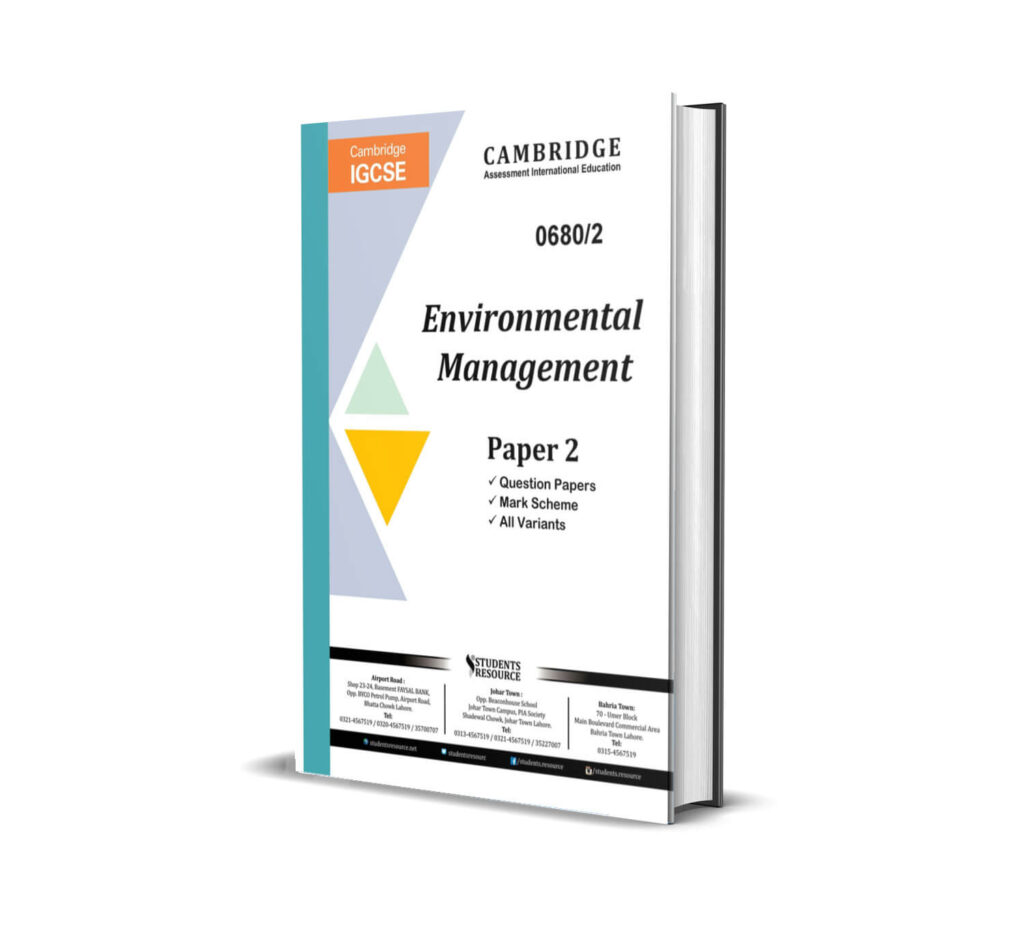 IGCSE Environmental Management 0680 Paper 2 Yearly | 2019-2024 | All ...