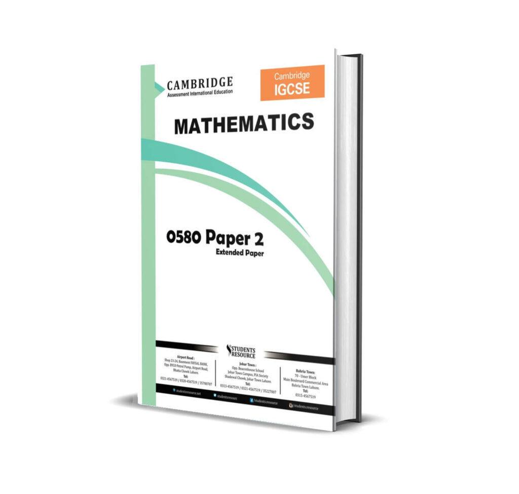 IGCSE Mathematics 0580 Paper 2 Yearly | All Variants | 2019-2024 | Mark ...