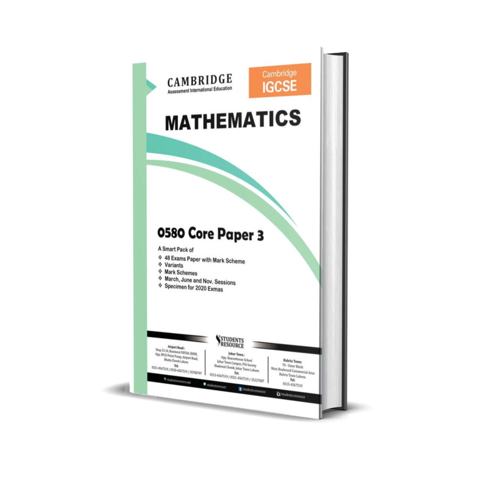 IGCSE Mathematics 0580 Paper 3 Yearly | All Variants | 2019-2024 | Mark ...