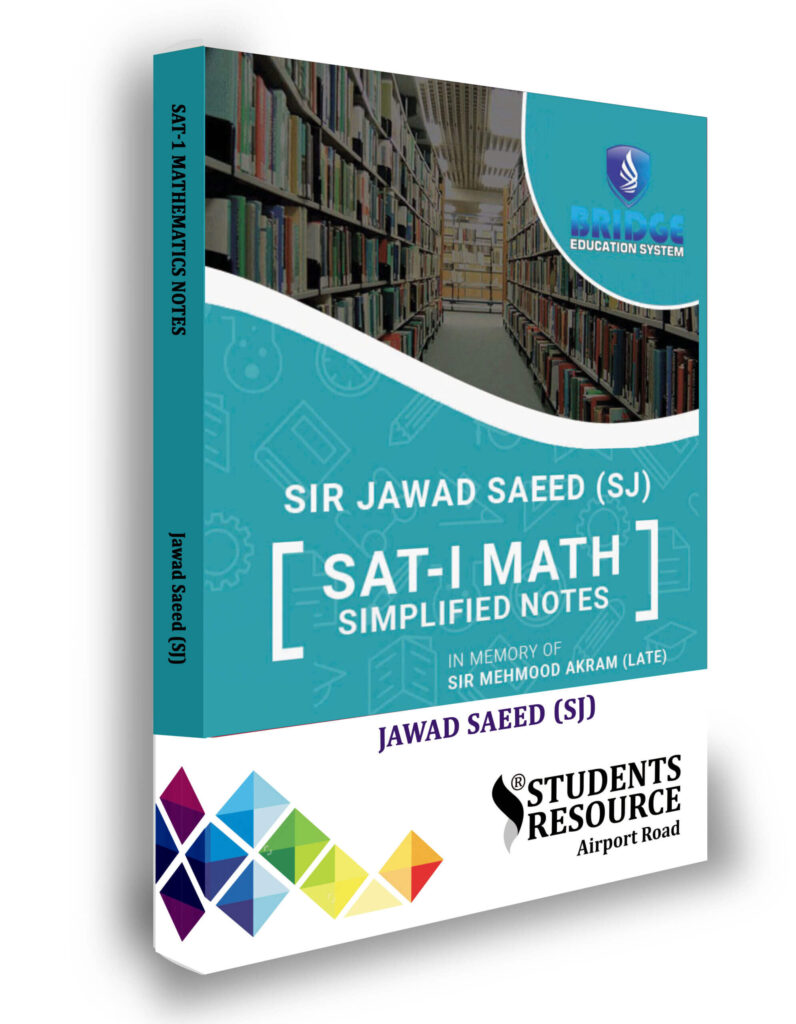 SAT-I Mathematics Notes (New SAT) | Jawad Saeed – Hazir Hay | Best ...
