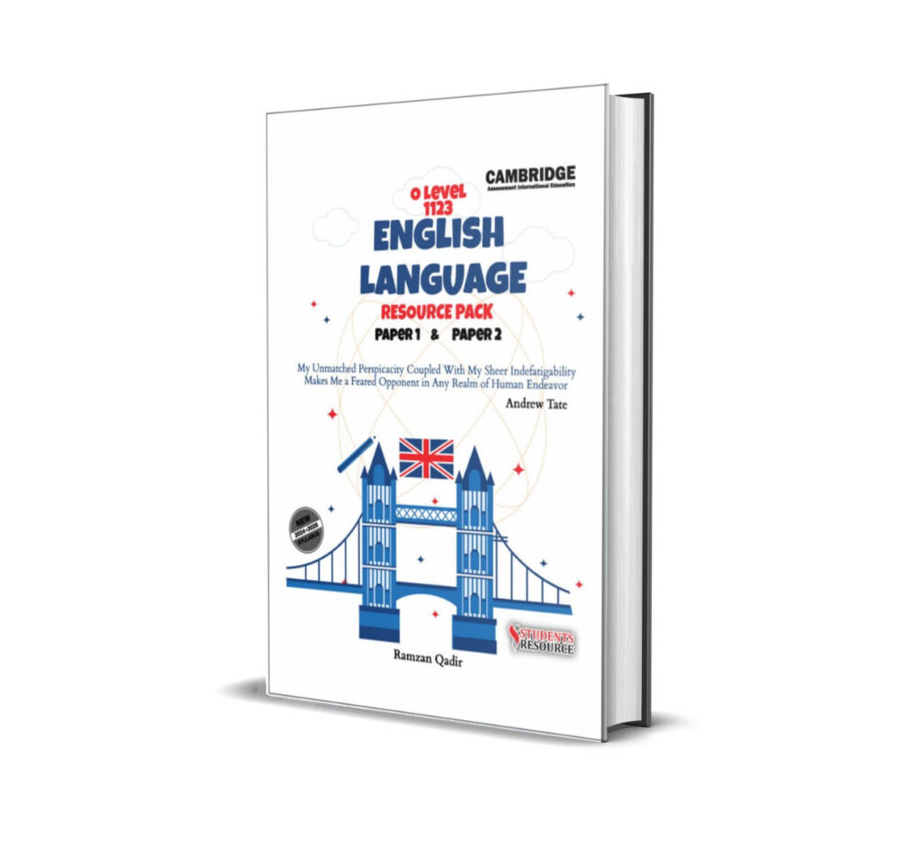 OL 1123 English Language P1& P2 | 2024-2026 | Ramzan Qadir – Hazir Hay | Best Online Book Store ...