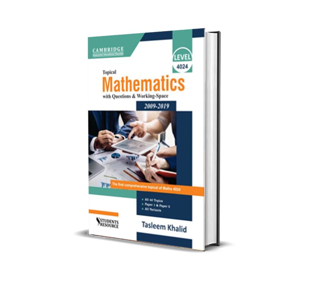 OL 4024 Math P-1 & P-2 Answers | 2009-2021 | Tasleem Khalid – Hazir Hay ...