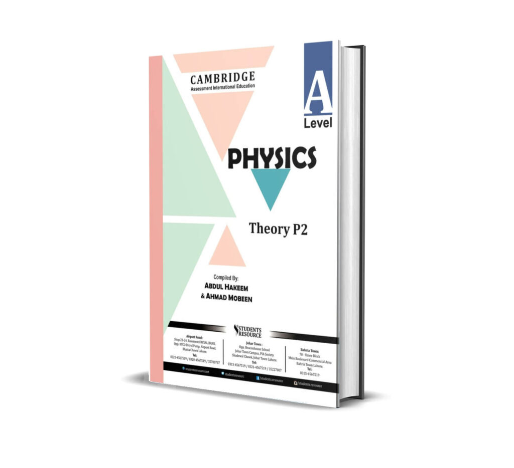 A Level Physics 9702 Paper 2 Yearly | 2019-2024 | Ring Bind | Mark ...